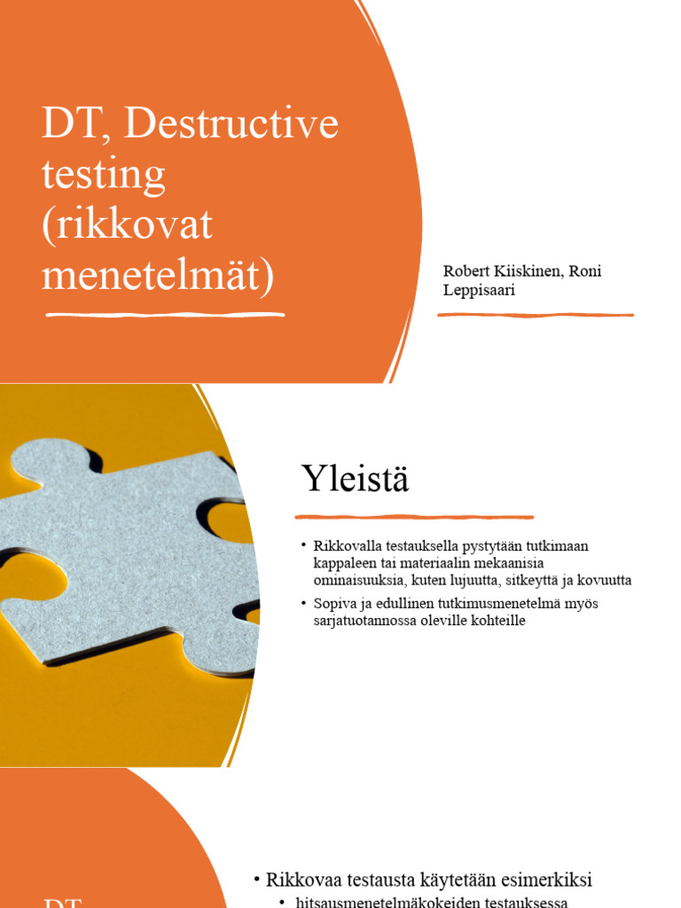 Dt Destructive Testing Pdf