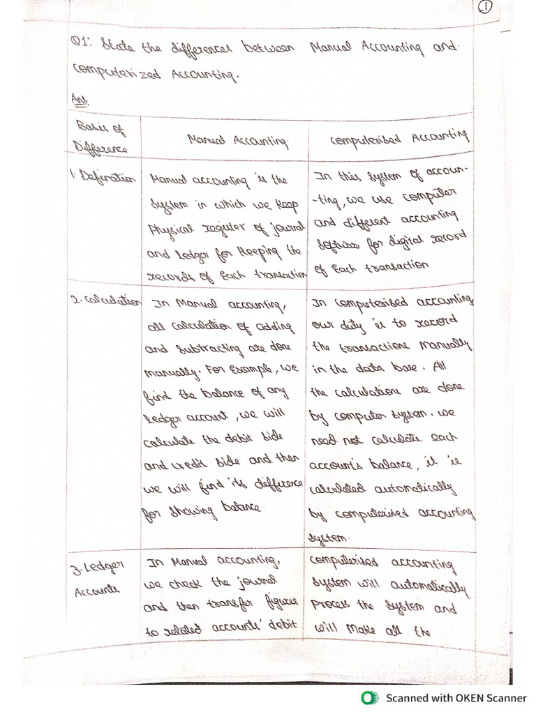 Computerized Accounting Record | PDF