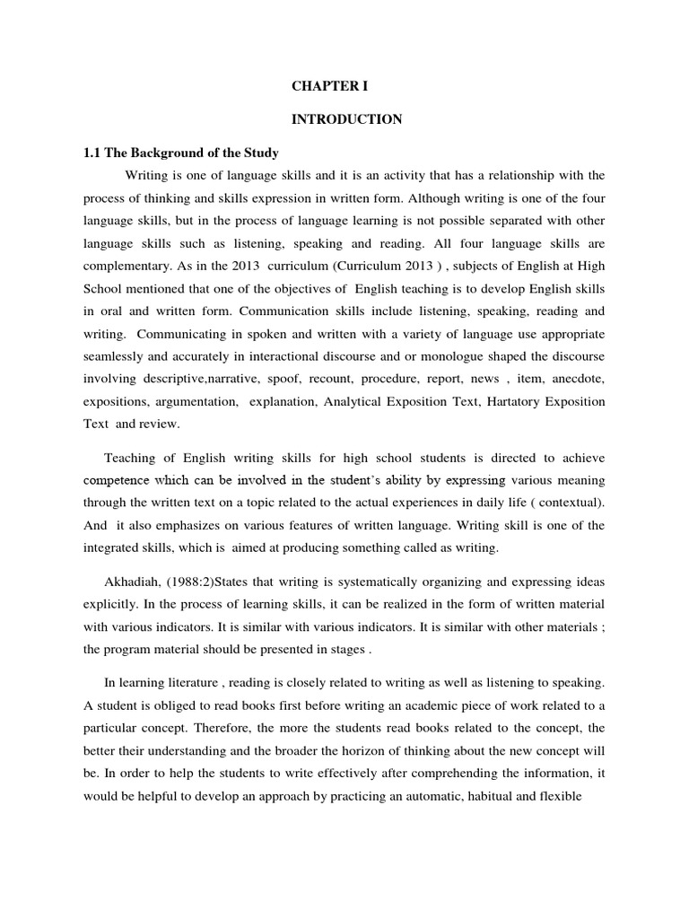 Nim 8136112021 CHAPTER I | PDF | Learning | Cognition