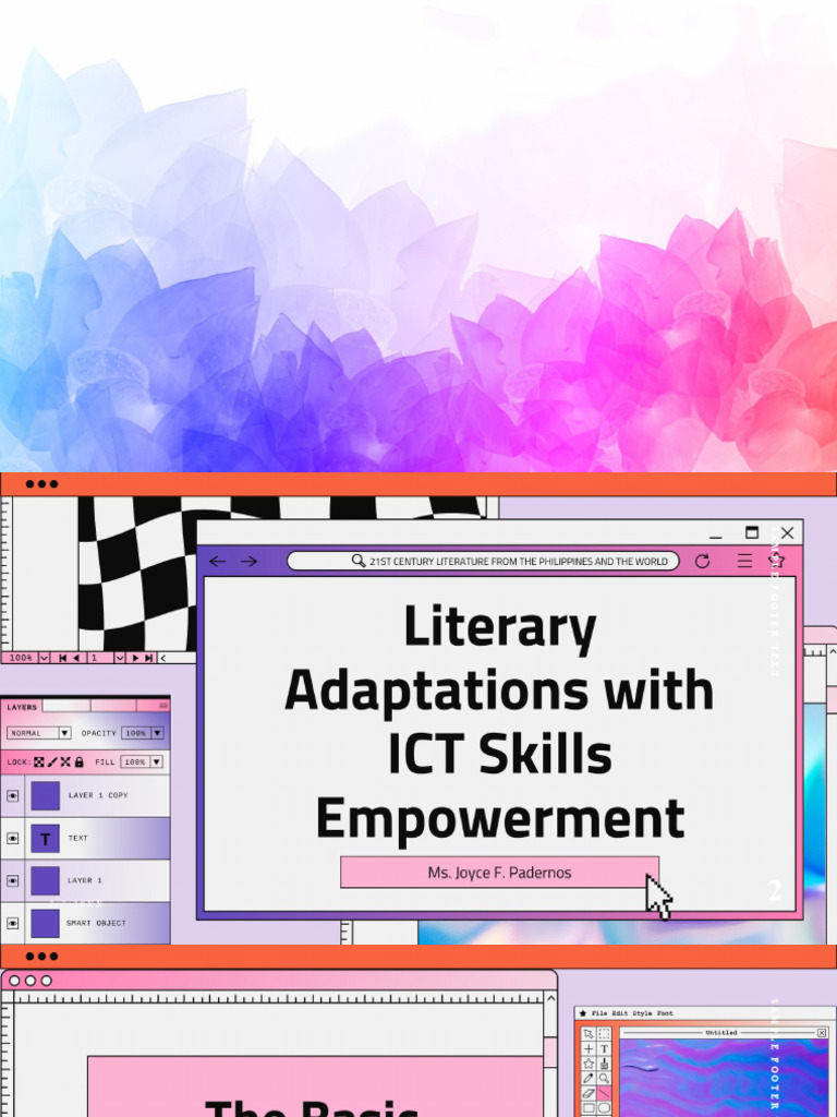 Week 15 Literary Adaptations With ICT Skills Empowerment | PDF | Information Technology ...