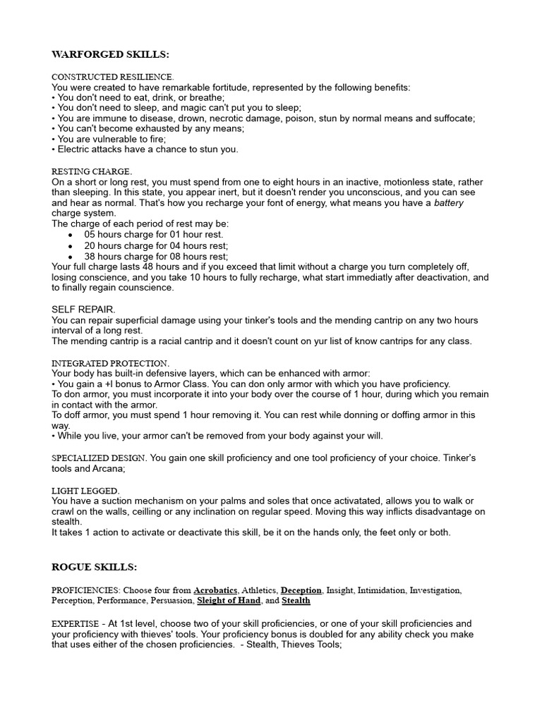 Lock Nut Skillz | PDF | D20 System | Dungeons & Dragons