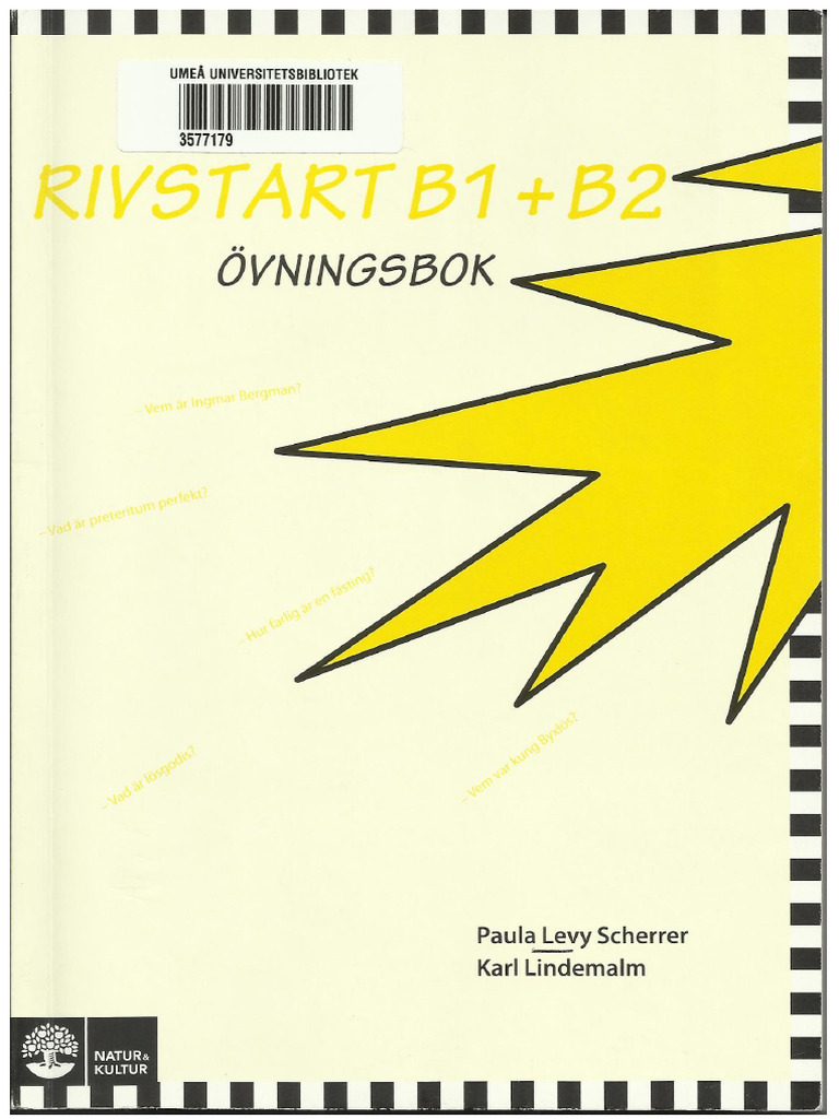 Rivstart B1+B2 Workbookkkk | PDF