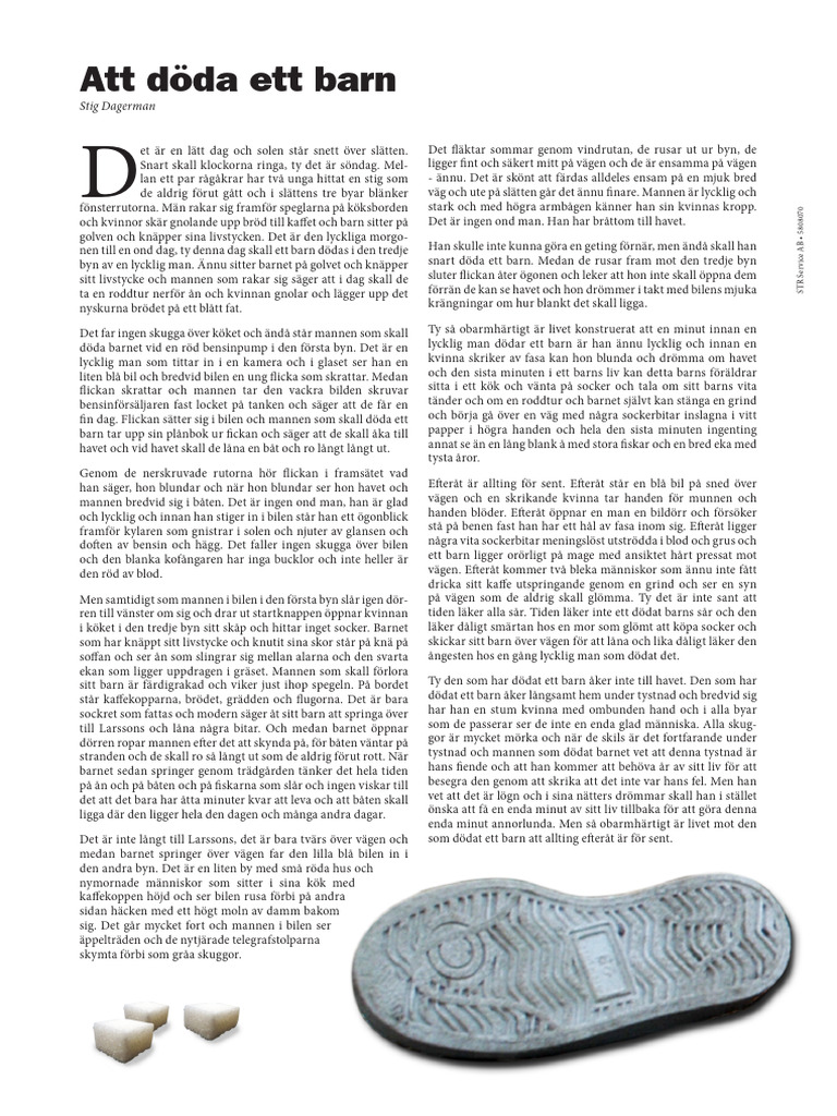 Att Doda Ett Barn | PDF