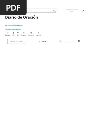 Formularios De Diario De Oración Para Imprimir Gratis Amazon.com: