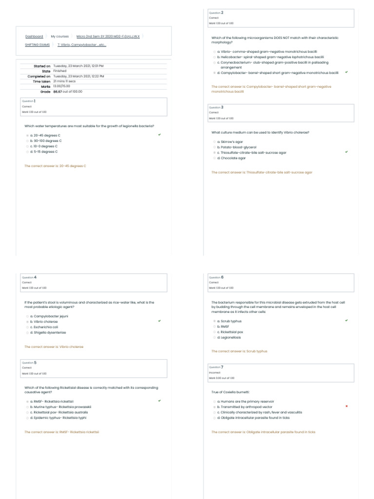 bacterio-samplex | PDF | Bacteria | Gram Negative Bacteria