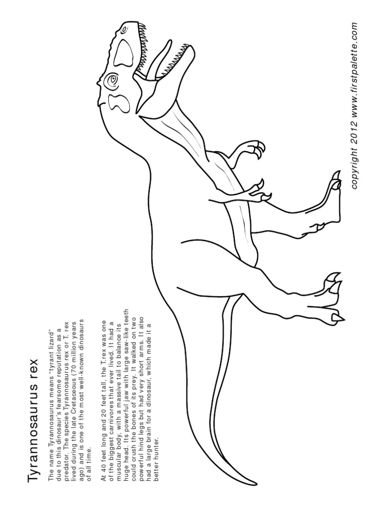 Dinosaur Trex | PDF