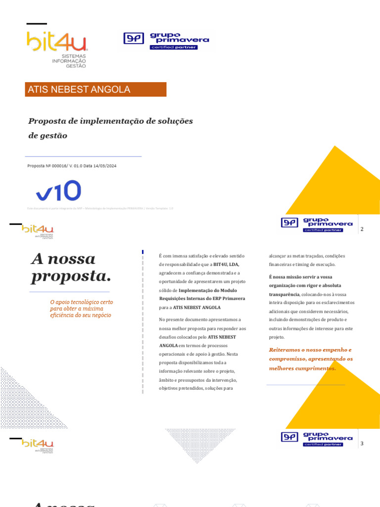 Proposta Comercial 2023 ATIS Requisições V1.0bit4you | PDF ...
