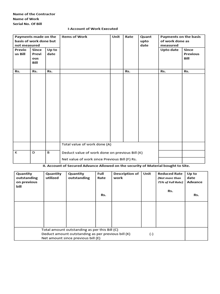 Bill Performa | PDF | Payments | Personal Finance