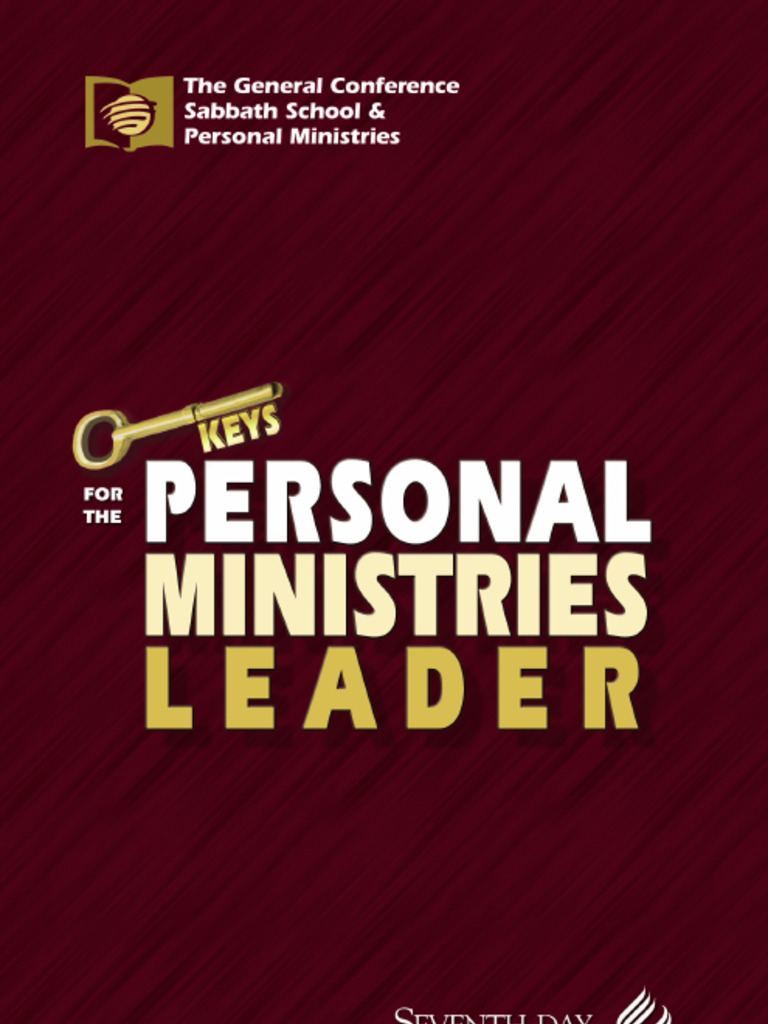 Personal Ministries Leader | PDF | Jesus | Christian Mission