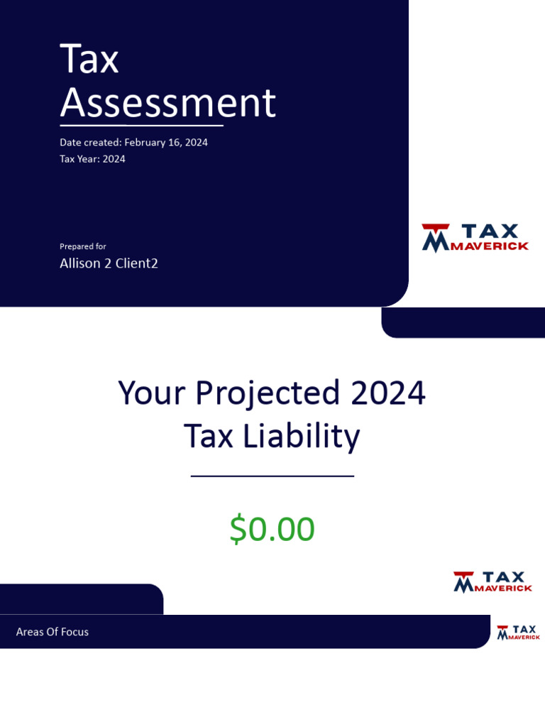 Annual Presentation 2024 - Allison 2 Client2 | PDF | Wealth | Taxes