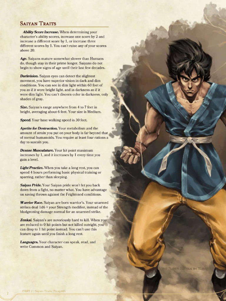 Saiyan | PDF