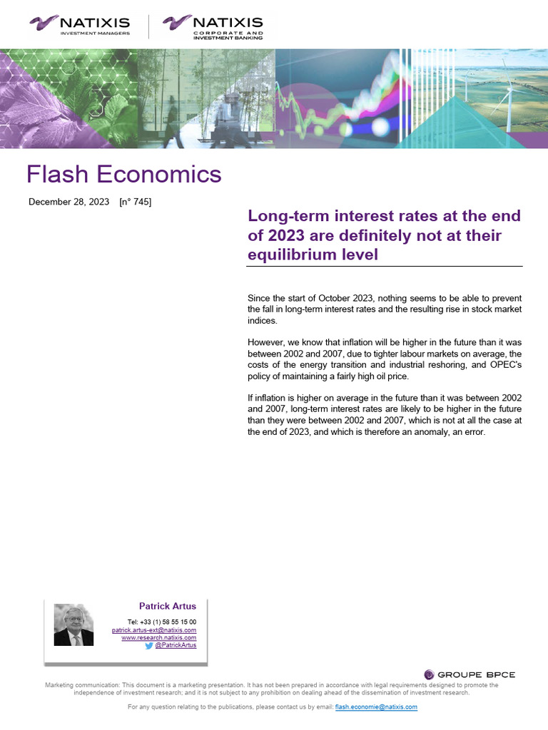 2023 Long-Term Interest Rate Analysis | PDF | Securities (Finance ...
