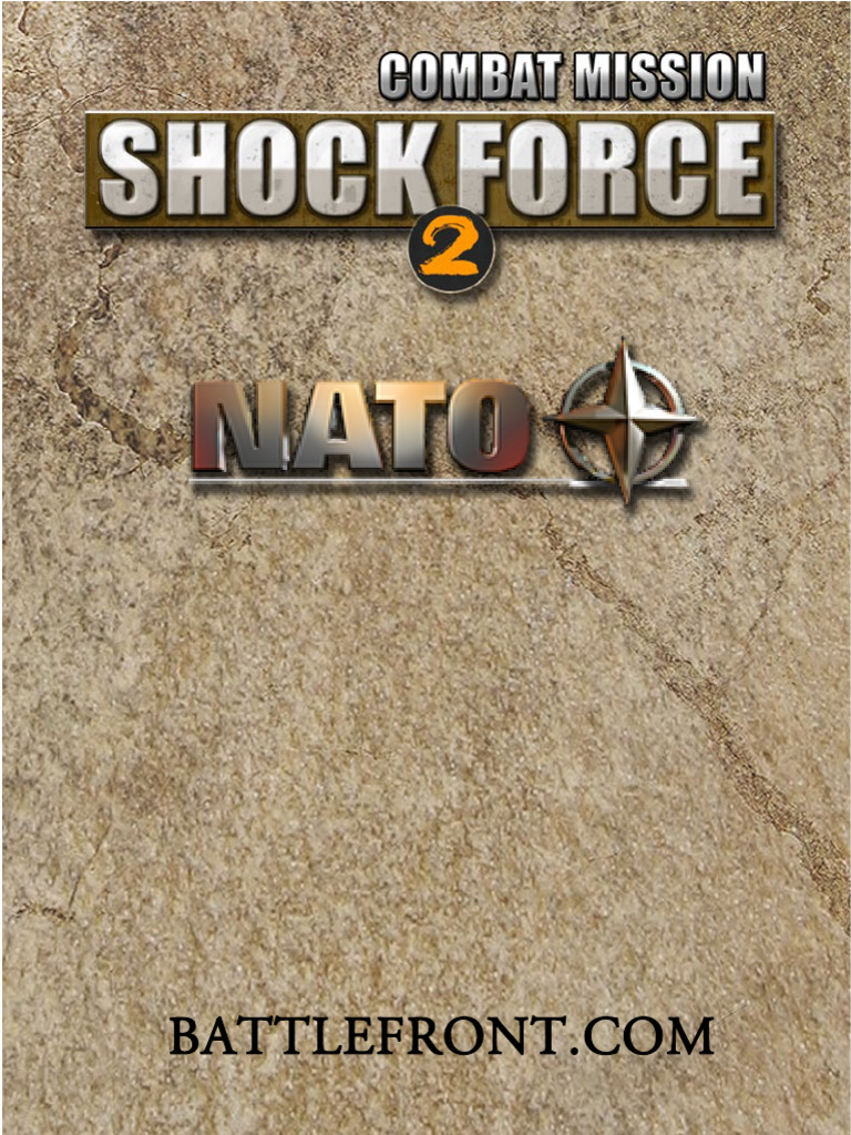 CM Shock Force 2 NATO Manual | PDF | Armoured Fighting Vehicles | Company (Military Unit)