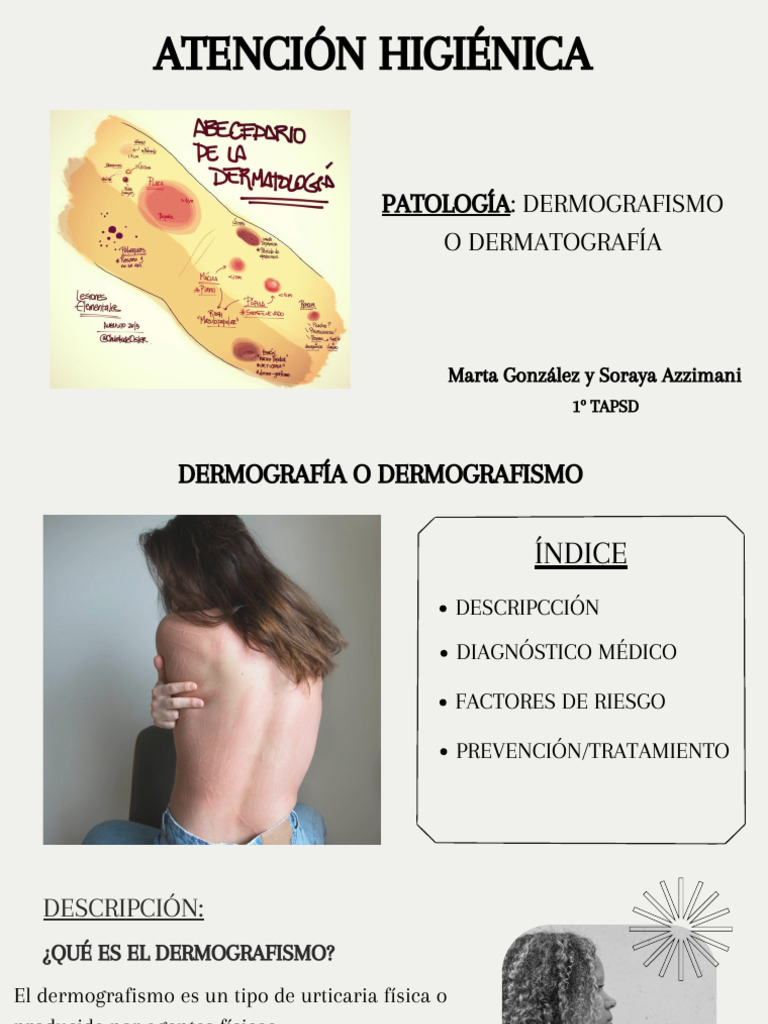 Dermografía o Dermografismo | Descargar gratis PDF | Alergia | Medicina ...