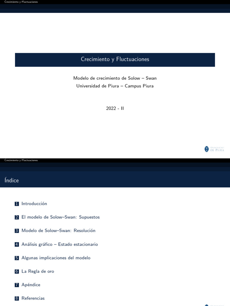 Modelo Solow-Swan: Crecimiento Económico | PDF | Crecimiento económico ...