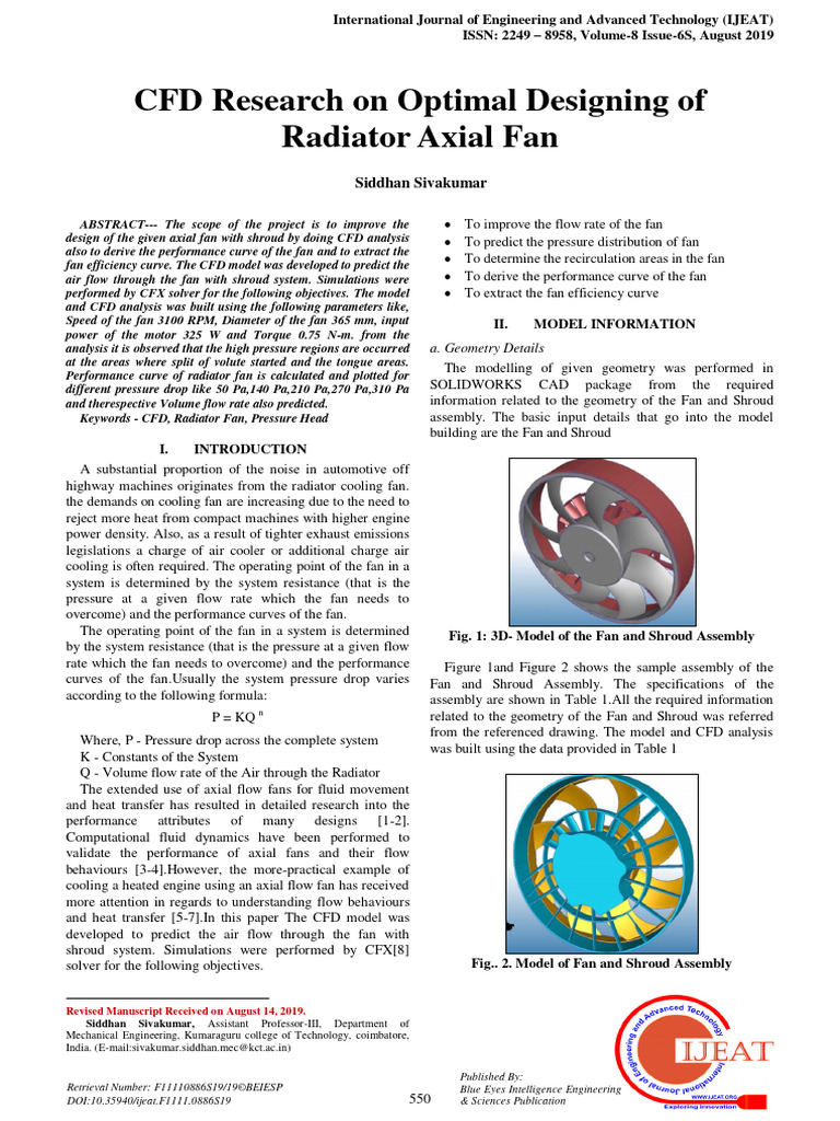 03_raditator fan CFD | PDF | Computational Fluid Dynamics | Fluid Dynamics