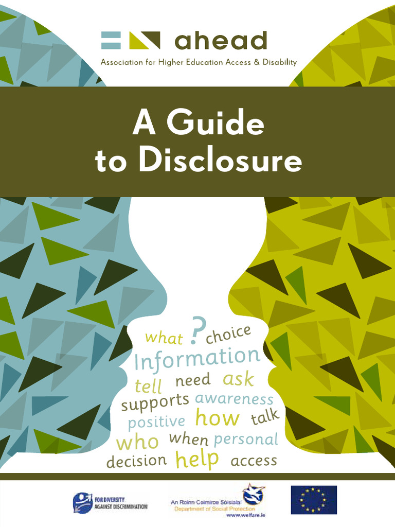 A Guide To Disclosure 2013 | PDF | Disability | European Union