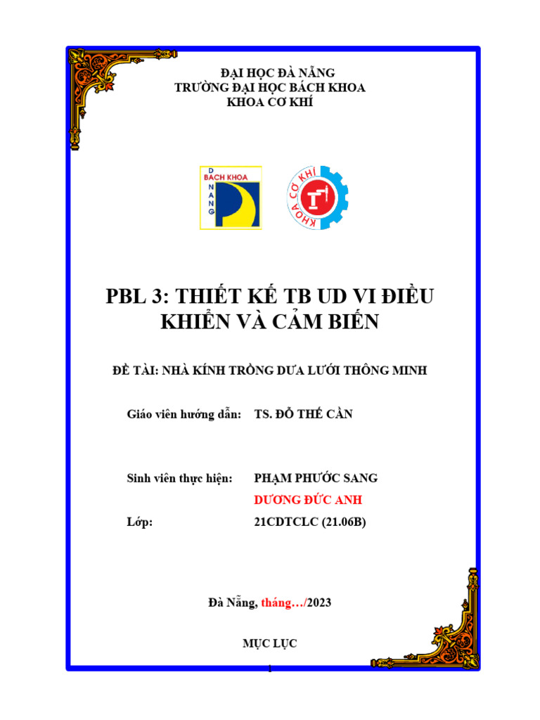 Mau_PBL3_Report_Template | PDF