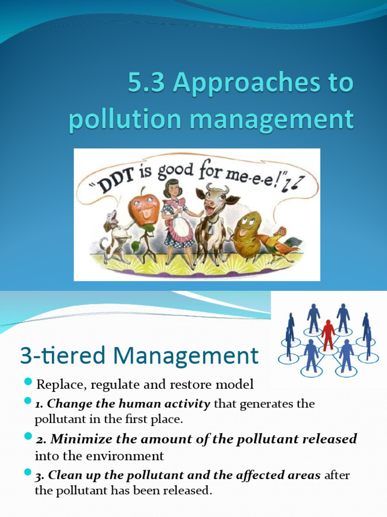 Pollution Management Strategies Explained | PDF | Ddt | Pollution
