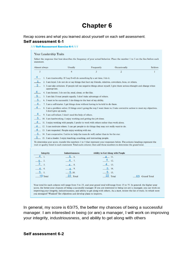 Chapter 6 | PDF | Leadership | Psychological Concepts