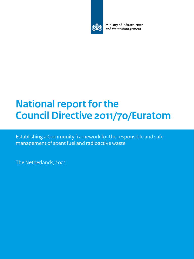 3rd National Report NL - EN | PDF | Radioactive Waste | Waste