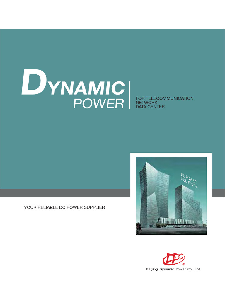 Dynamic Power For Telecommunication Network Data Center Your Reliable ...