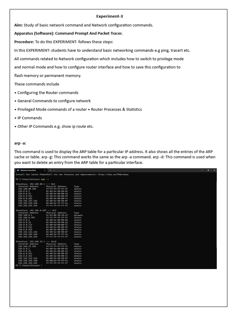 CN Exp-3 | PDF | Ip Address | Domain Name System
