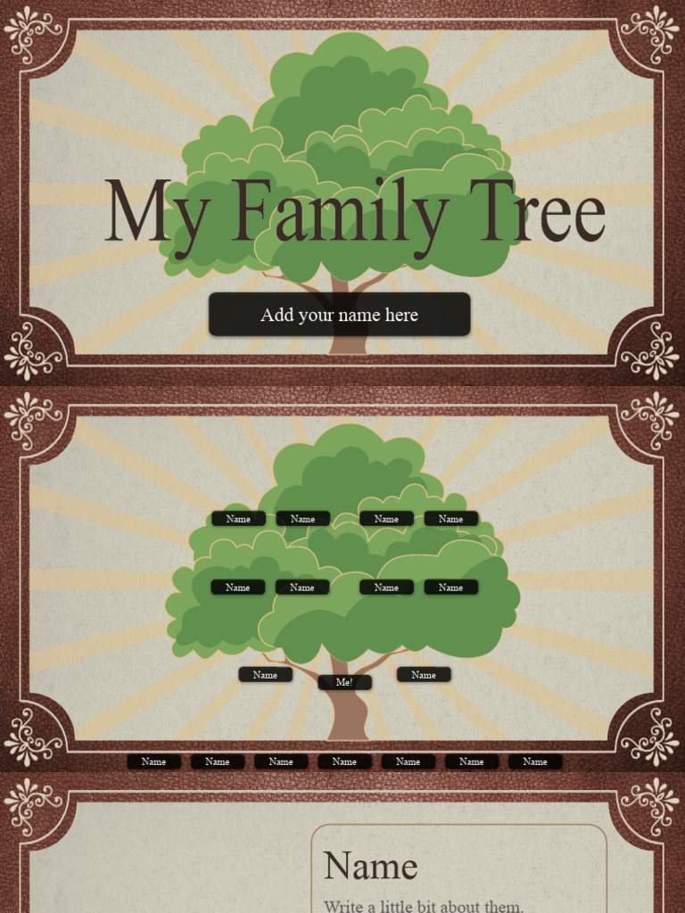My Family Tree SlidesMania | PDF