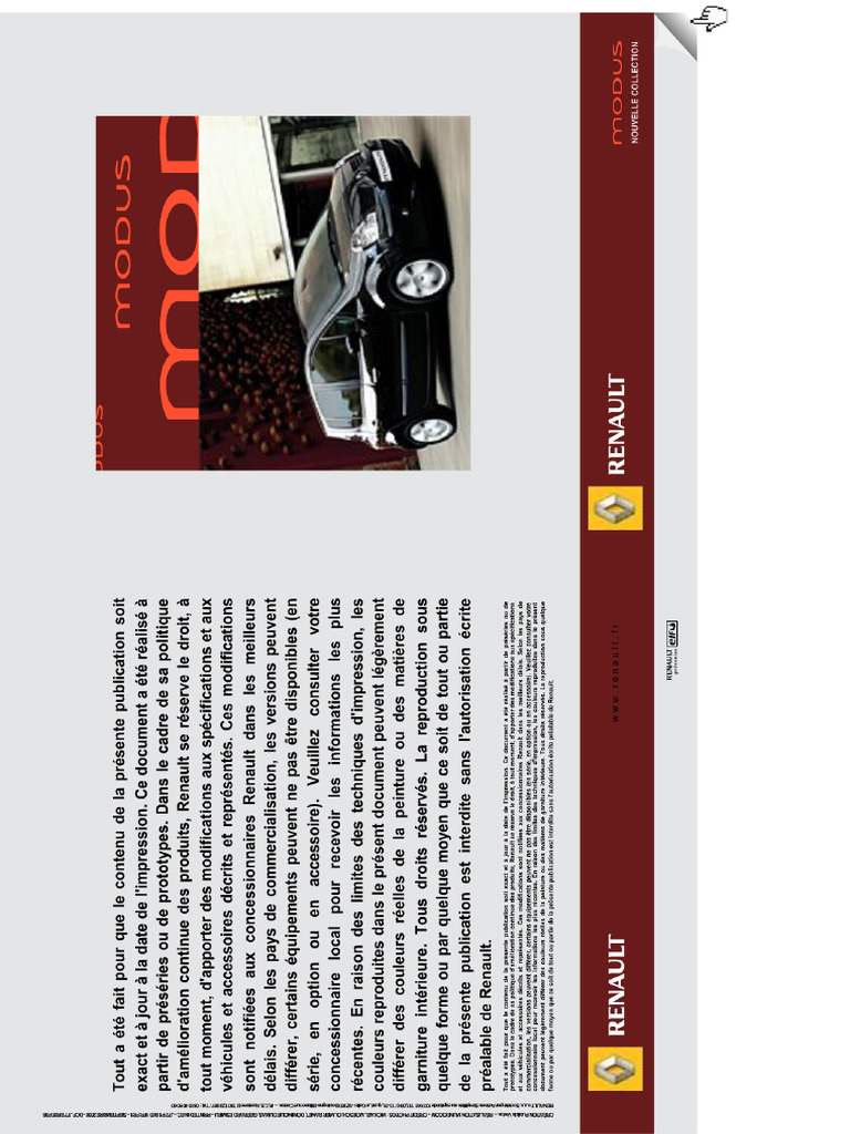Renault Modus | PDF
