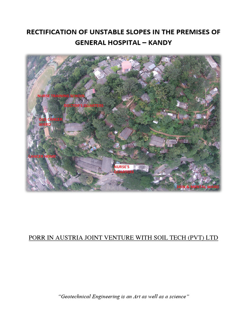 Rectification of Unstable Slopes in The Premises of General Hospital - Corrected 28.06.2016 ...