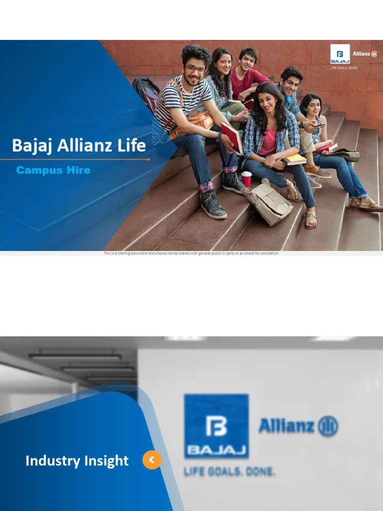 Bajaj Allianz Manual Drive 21 March | PDF | Non Bank Financial ...