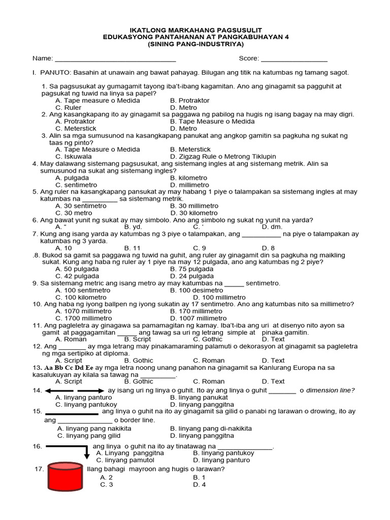 PT - Epp 4 - Q3 | PDF