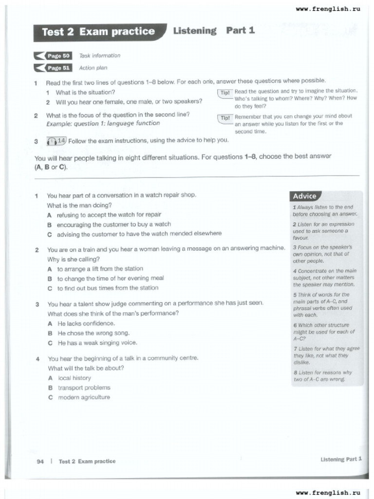 Listening 2 | PDF