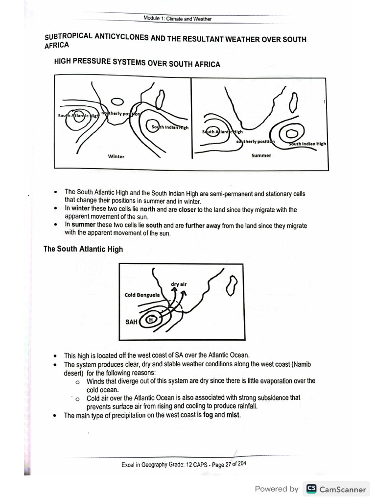 Line Thunderstorms and Berg Winds | PDF