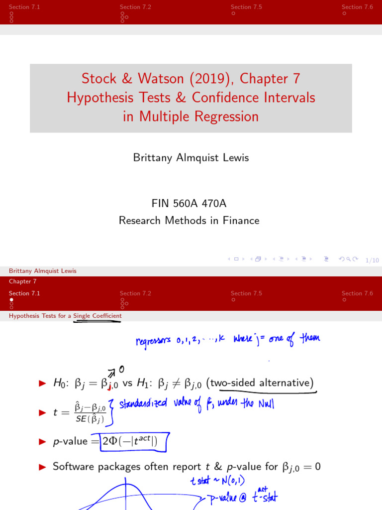 Chapt07 | PDF | Dependent And Independent Variables | Applied Mathematics