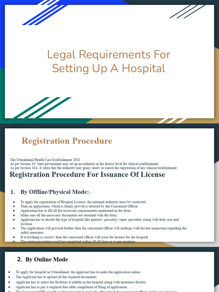 Essentials of Uttarakhand Hospital Requirements | PDF | Pharmacy | Hospital