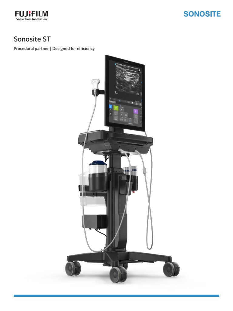 ST Brochure | PDF | Medical Ultrasound | Medical Imaging