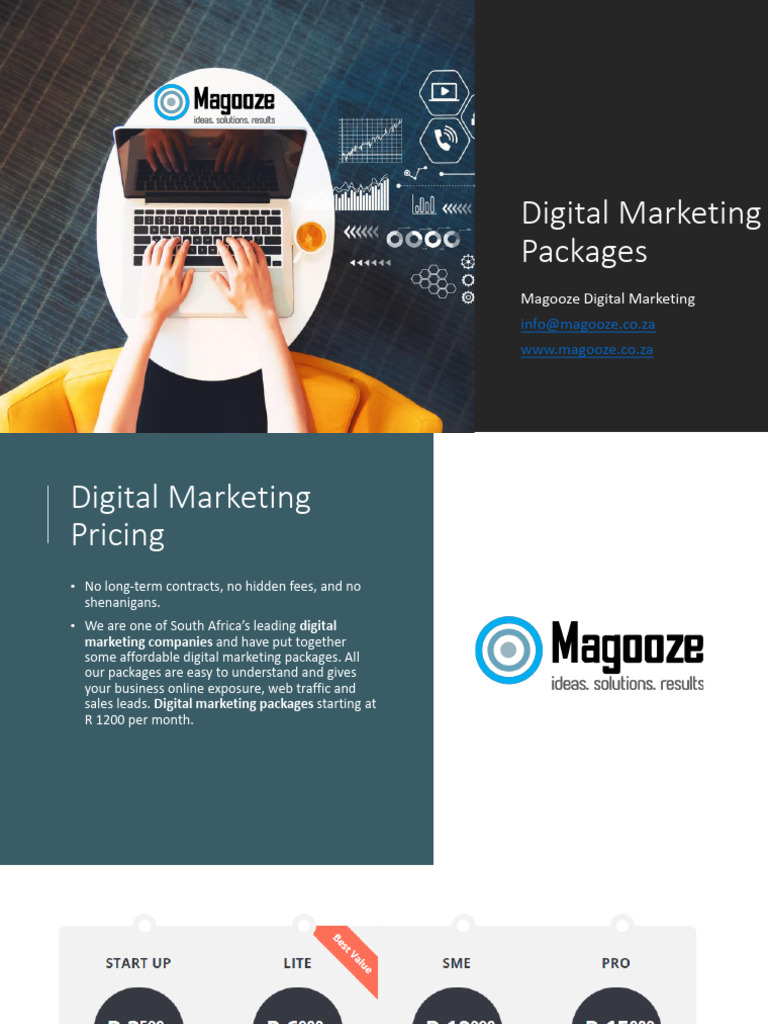 Magooze Digital Marketing Packages | PDF | Digital Marketing | Online ...