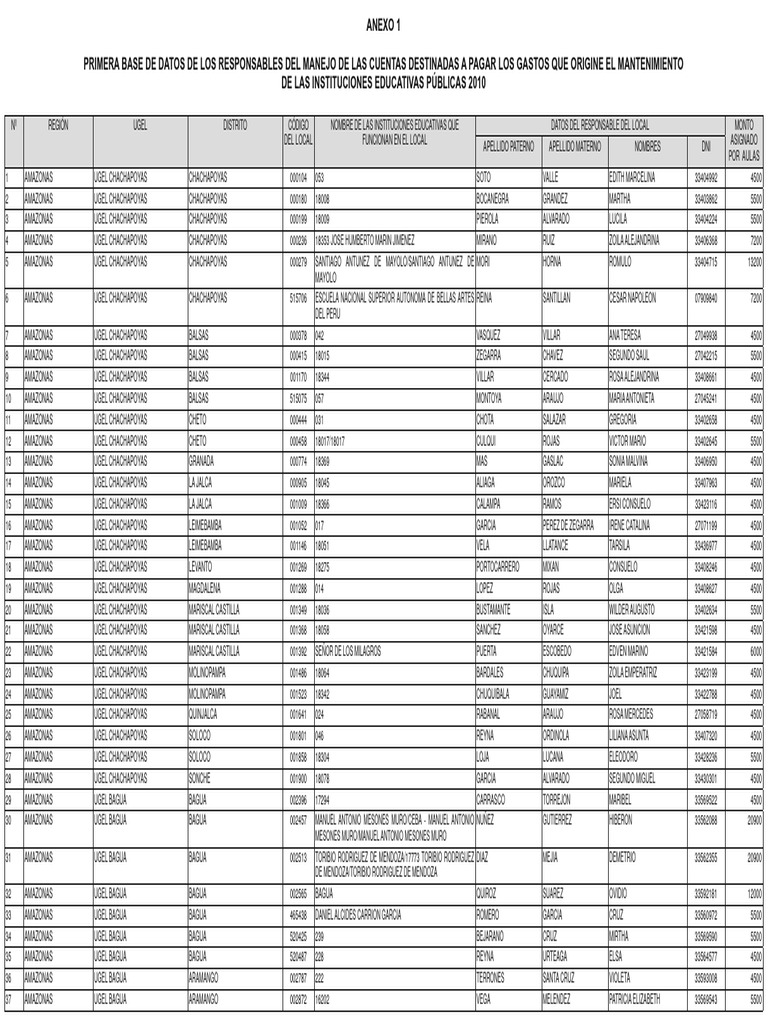 RM 0009 2010 Ed | PDF | Perú