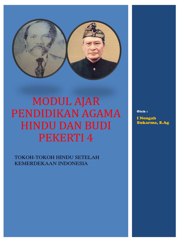 Tokoh Hindu Pasca Kemerdekaan Indonesia | PDF