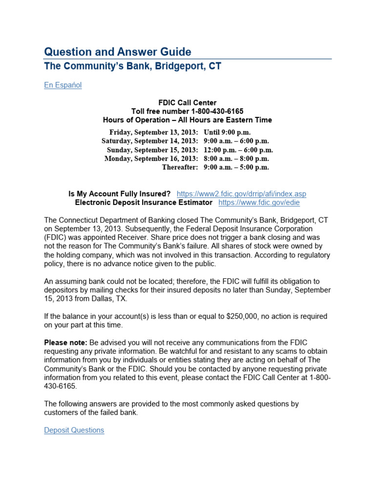 Fdic 4733 DS3 | PDF | Cheque | Federal Deposit Insurance Corporation