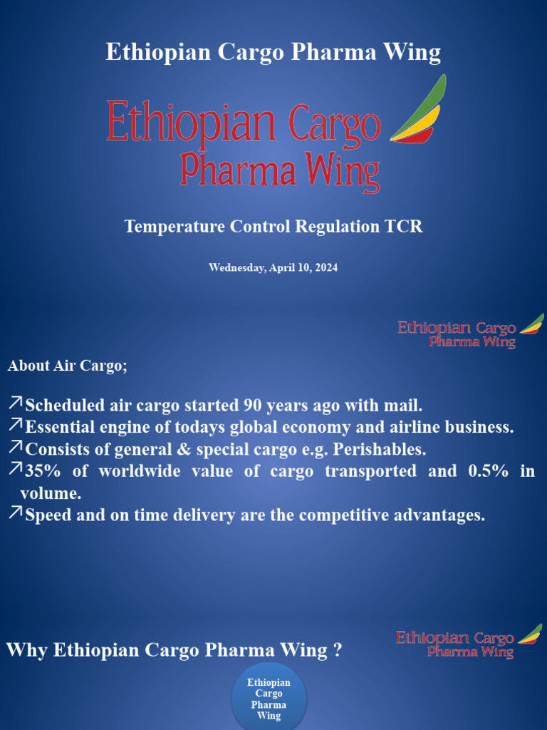 Temperature Controlled Cargo Operation New | PDF