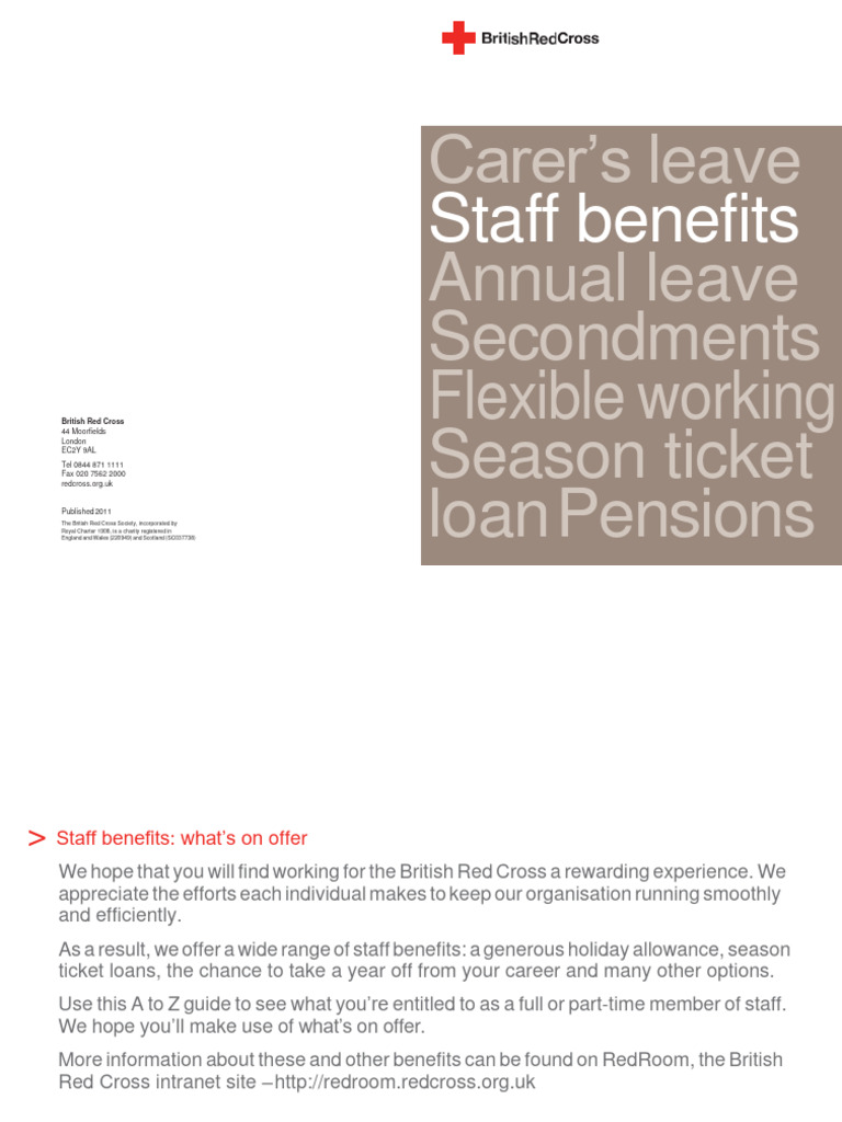 Benefits Brochure Nov 2022 | PDF | Parental Leave | Pension