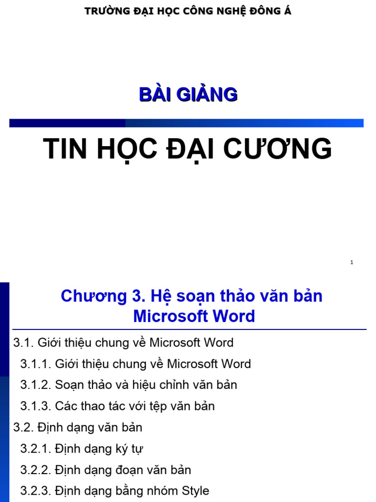 TinDC Chuong-III | PDF