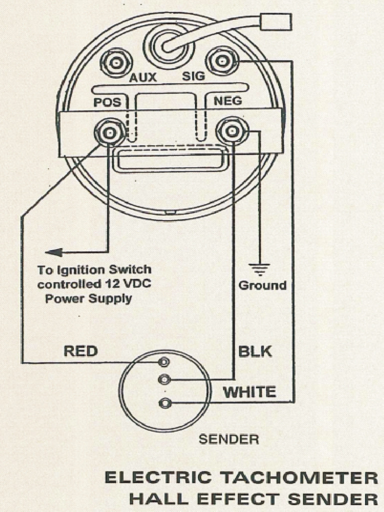Electric Tacómetro (Hall Effect Sender) | PDF