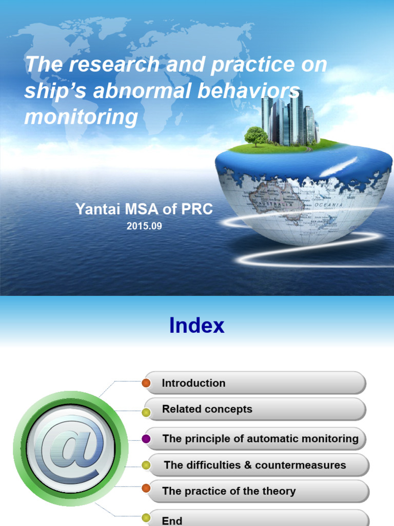 2 SONG Hailing - Research and Practice On Ship's Abnormal Behaviors ...