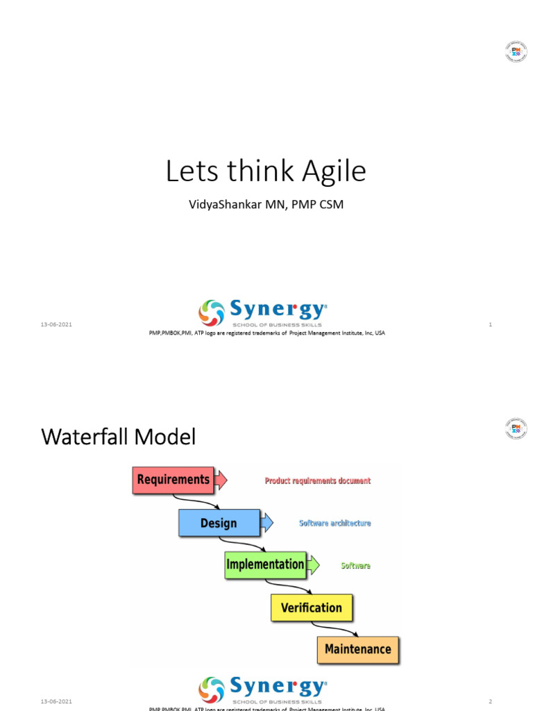 Agile For PMP Exam Prep Training | Download Free PDF | Scrum (Software Development) | Agile ...