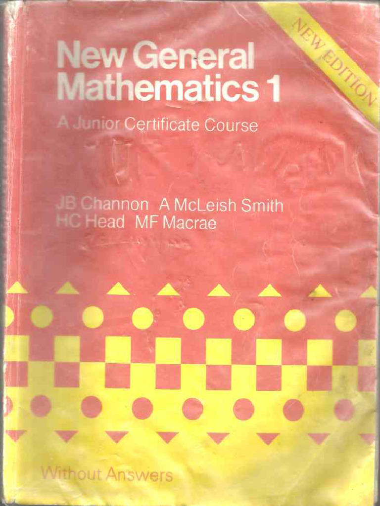 New General Mathematics Book 1 | PDF | Elementary Geometry | Triangle Geometry