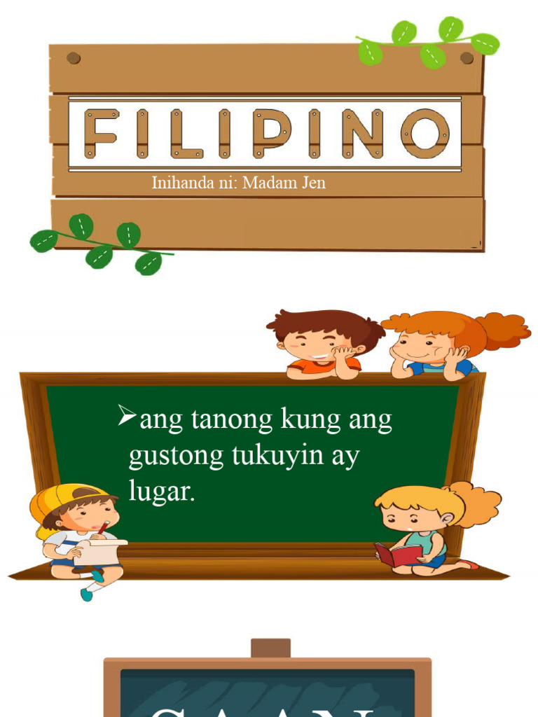 Filipino PPT - DAY3 | PDF