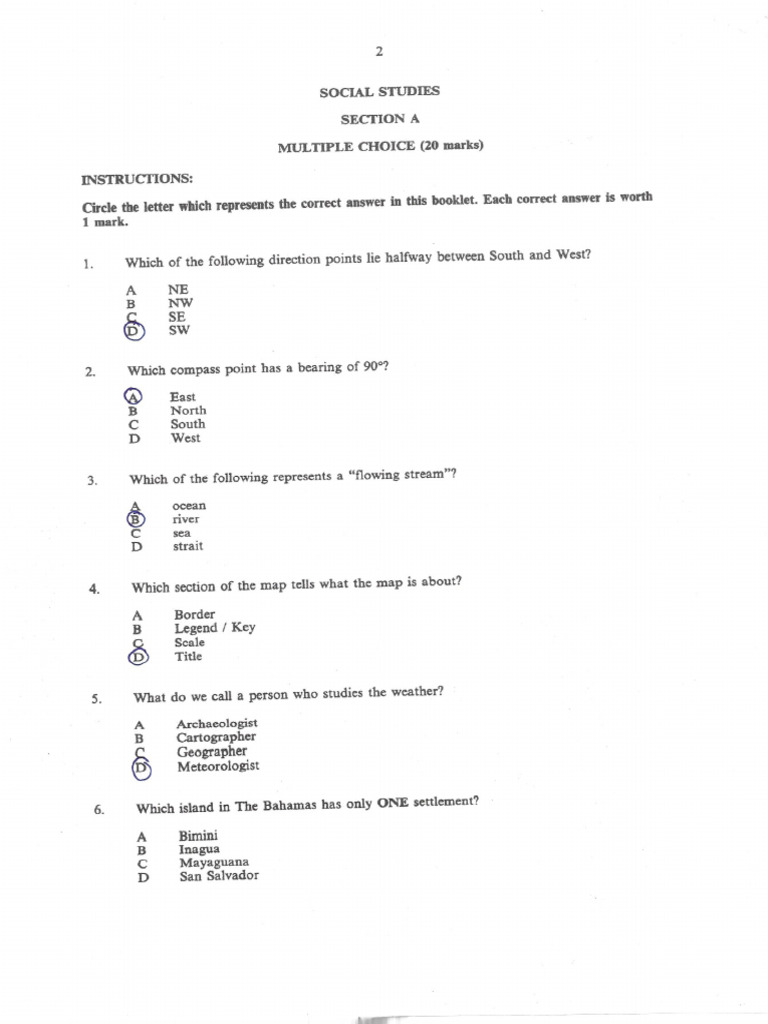 Multiple Choice | PDF